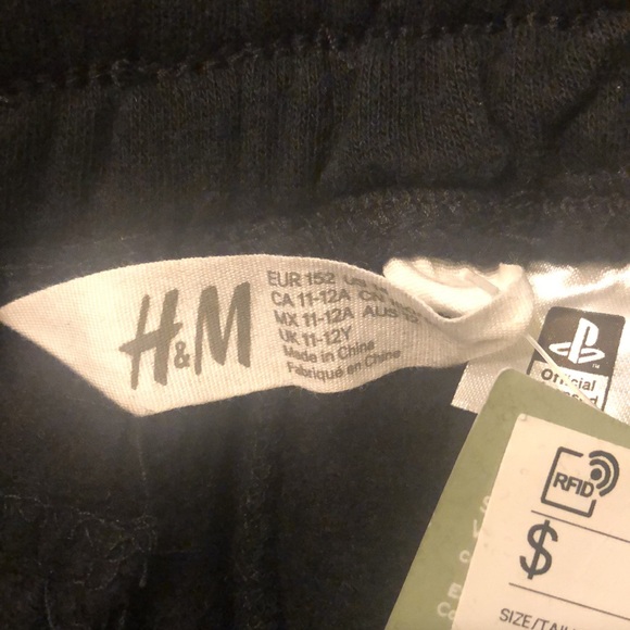 H&M | Bottoms | Hm Playstation Joggers | Poshmark